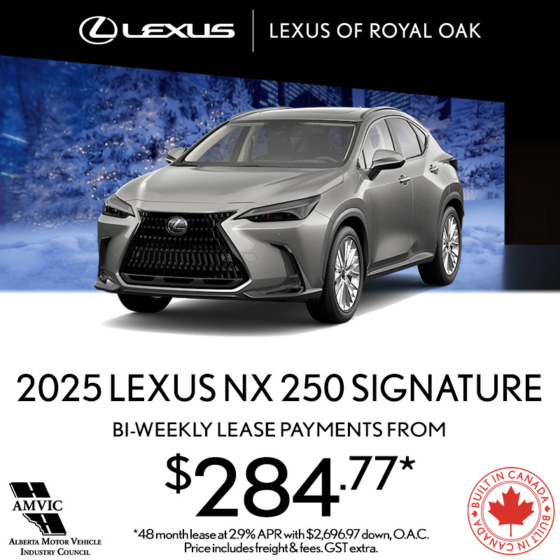 Lexus Promotions & Specials | Lexus of Royal Oak in Calgary